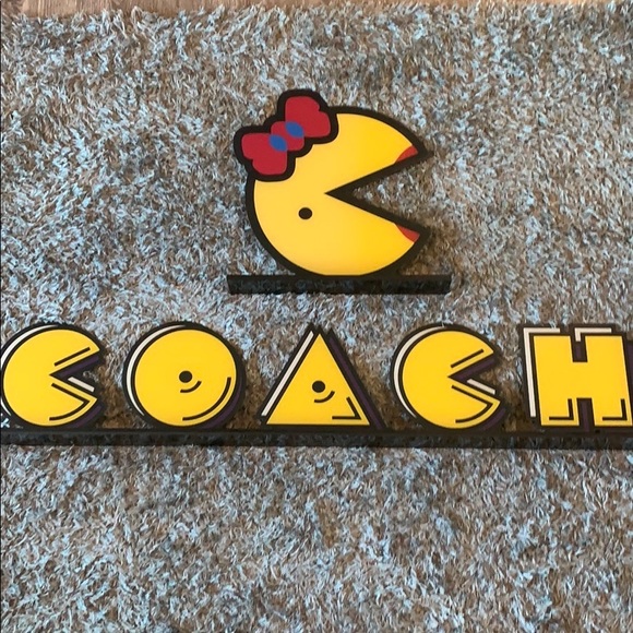 Coach | Accents | Coach Pacman Memorabilia Decor | Poshmark